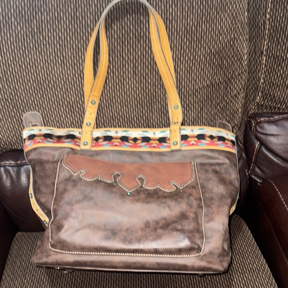Tony Lama | Bags | Tony Lama Leather Tote | Poshmark